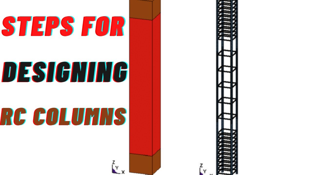Steps for designing rc columns | Column design. - YouTube