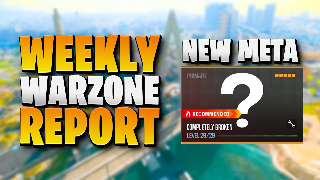 Weekly Warzone Report: Meta Mayhem, Bug Fixes & Audio Revamp! - YouTube