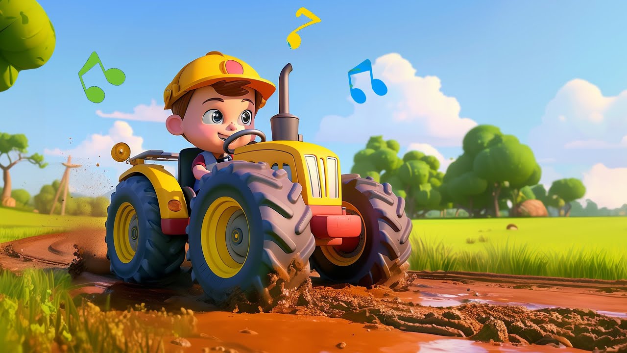 Leo's Mighty Tractor Song 🚜🎵 | Fun Kids Music Video - YouTube