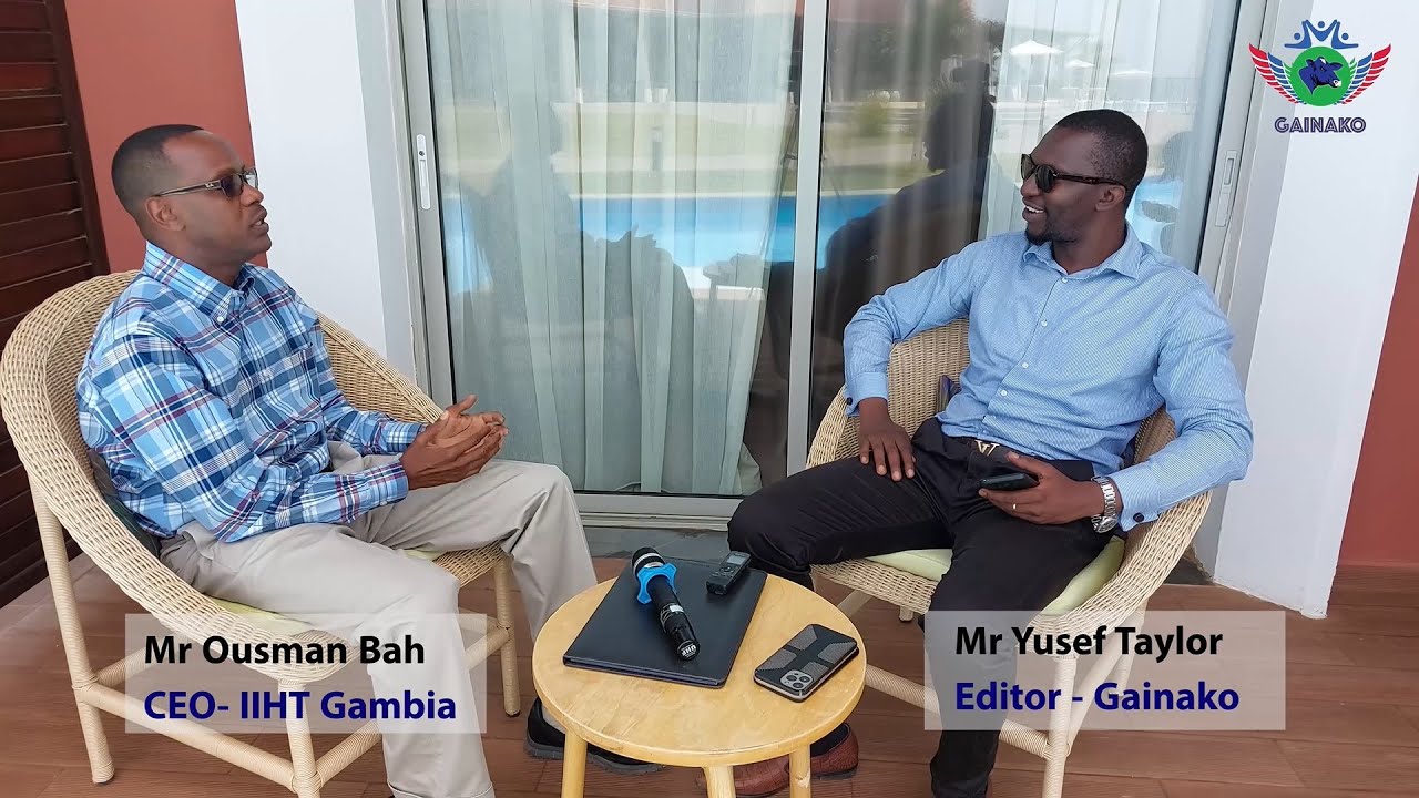Life Values of Mr Ousman Bah - IIHT - Gambia CEO - YouTube