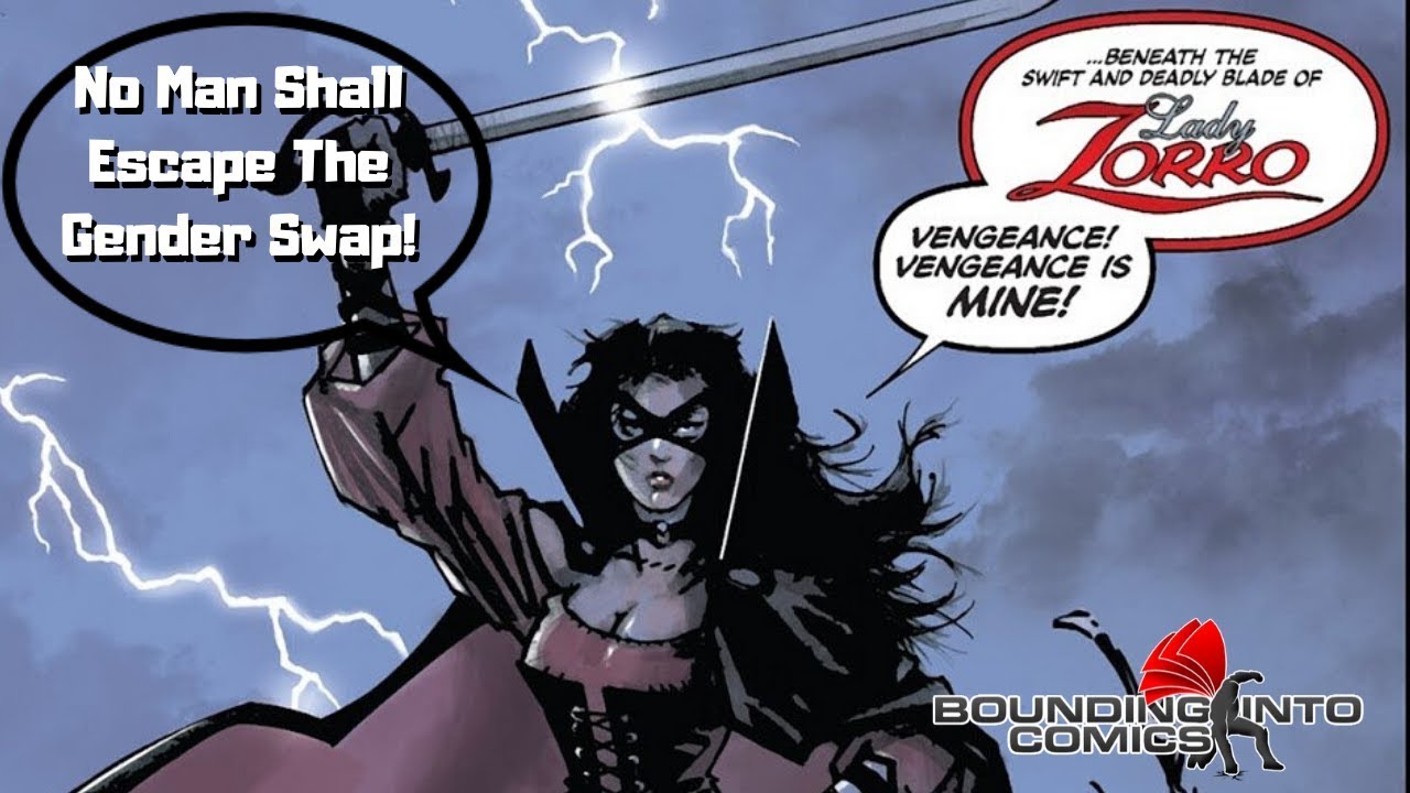 CBS Announces Gender-Swapped Female Zorro Project - YouTube