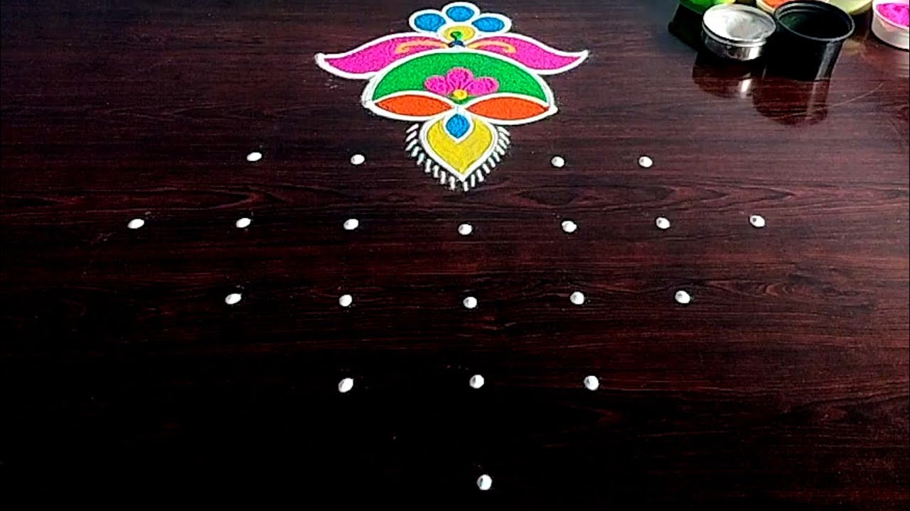 Diwali Special Rangoli Designs 🌹 Deepavali Rangoli Designs 🌹 Diya Kolam ...
