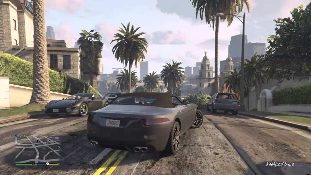 GTA V sur ps4 - YouTube