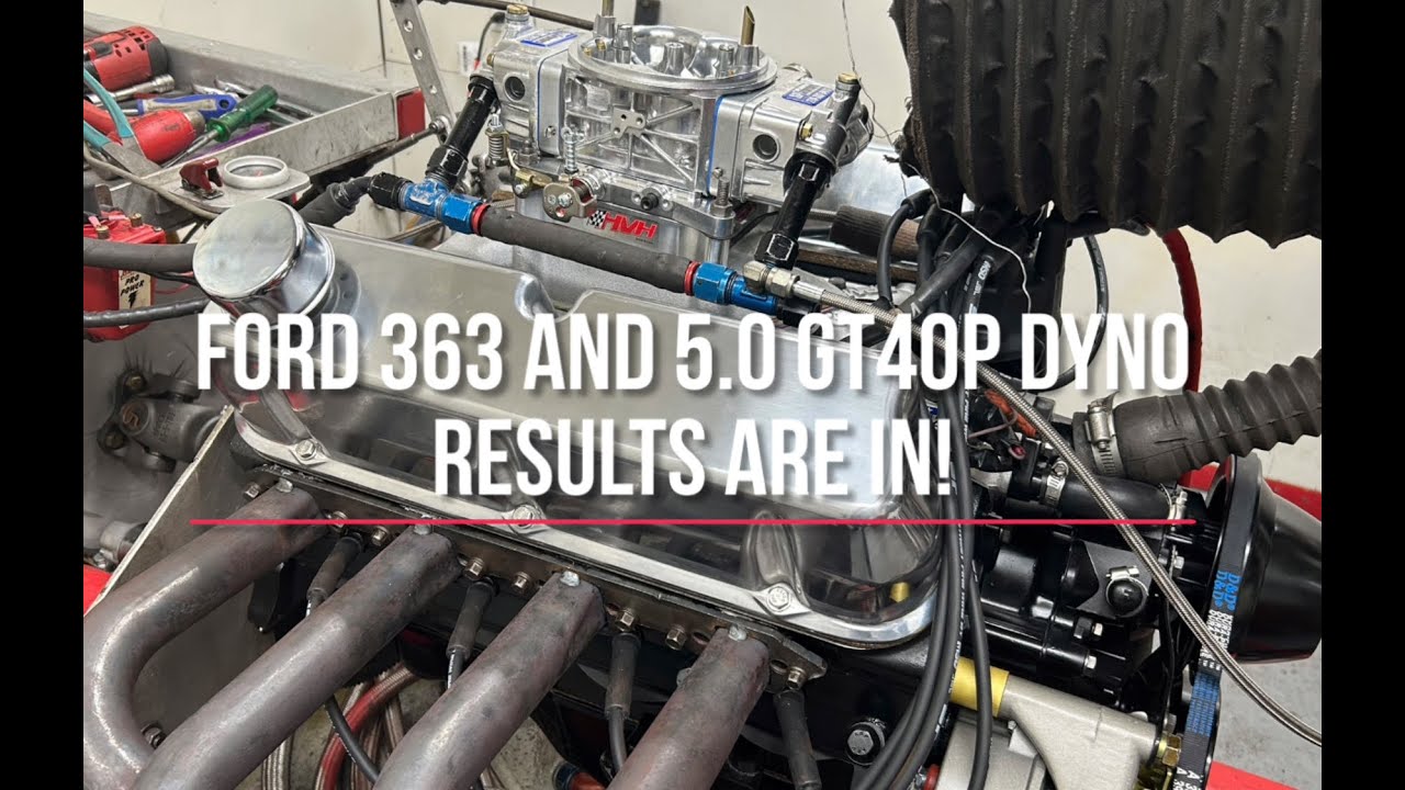 Lykins Motorsports Ford 363 SBF & Ford 5.0/302 Ported GT40P Head Dyno ...
