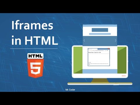 Inserting Iframe in a HTML document || Iframe || HTML || Mr. Coder - YouTube