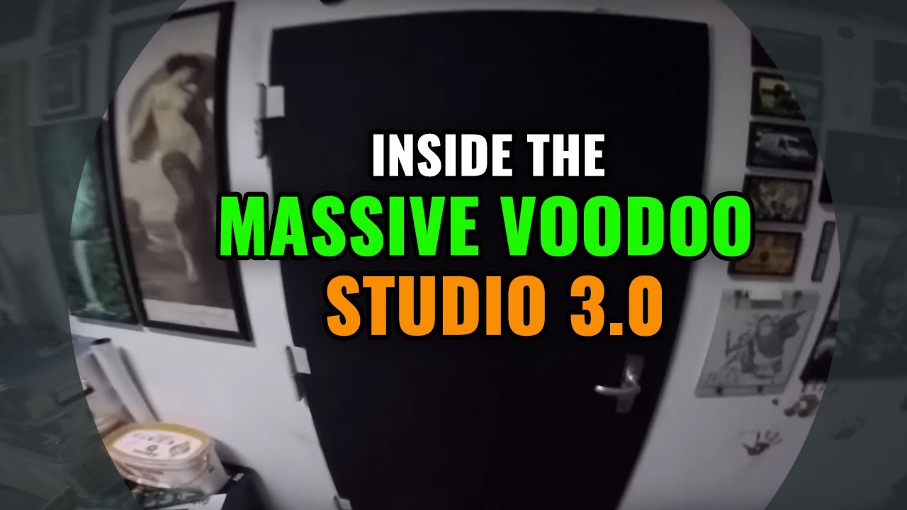 the MASSIVE VOODOO Studio - behind the scenes - YouTube