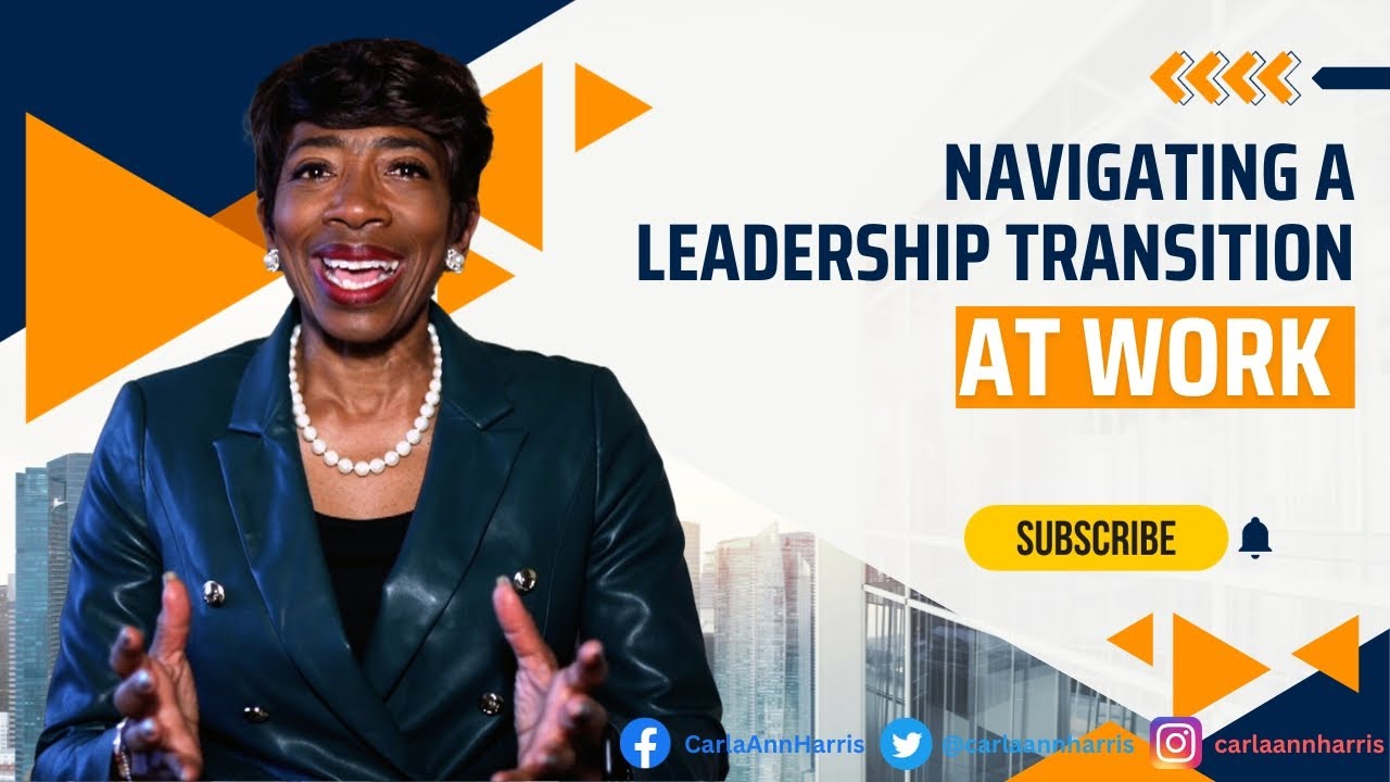 Navigating a Leadership Transition at Work - YouTube
