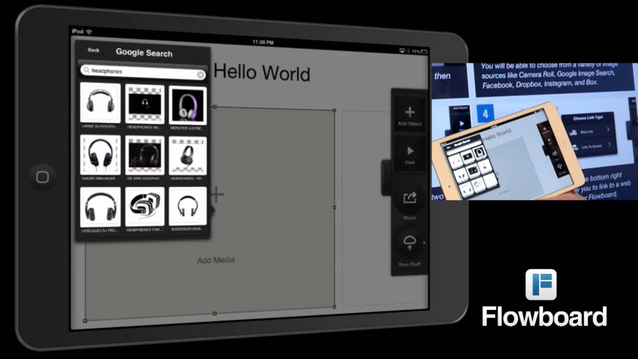 Adding Images To Flowbard - Flowboard Guide - Touch Publishing - YouTube