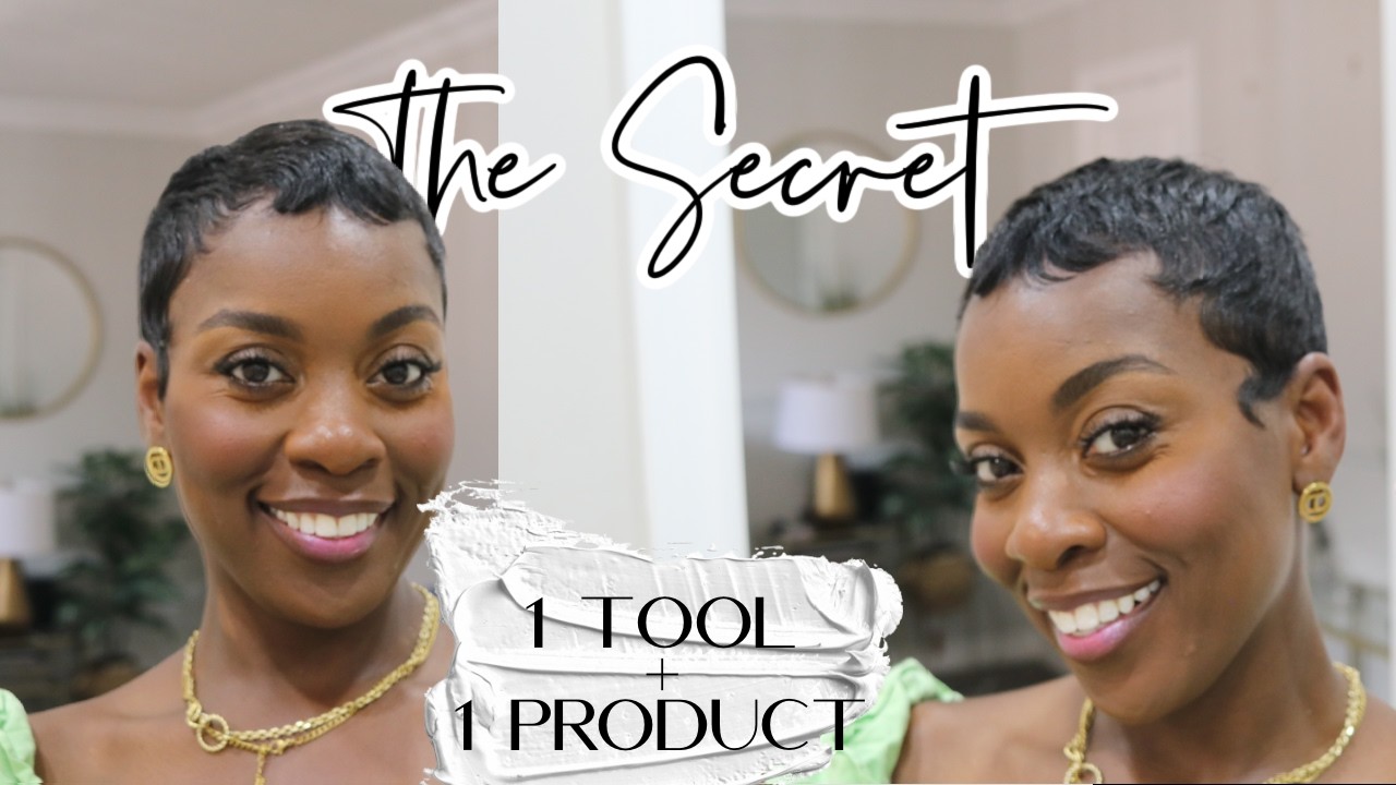 MUST TRY| HOW TO STYLE YOUR PIXIE CUT WITH One Product + One Tool ...