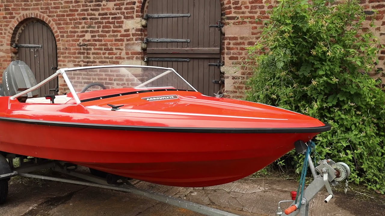 1978 Fletcher 14ft Speedboat - YouTube