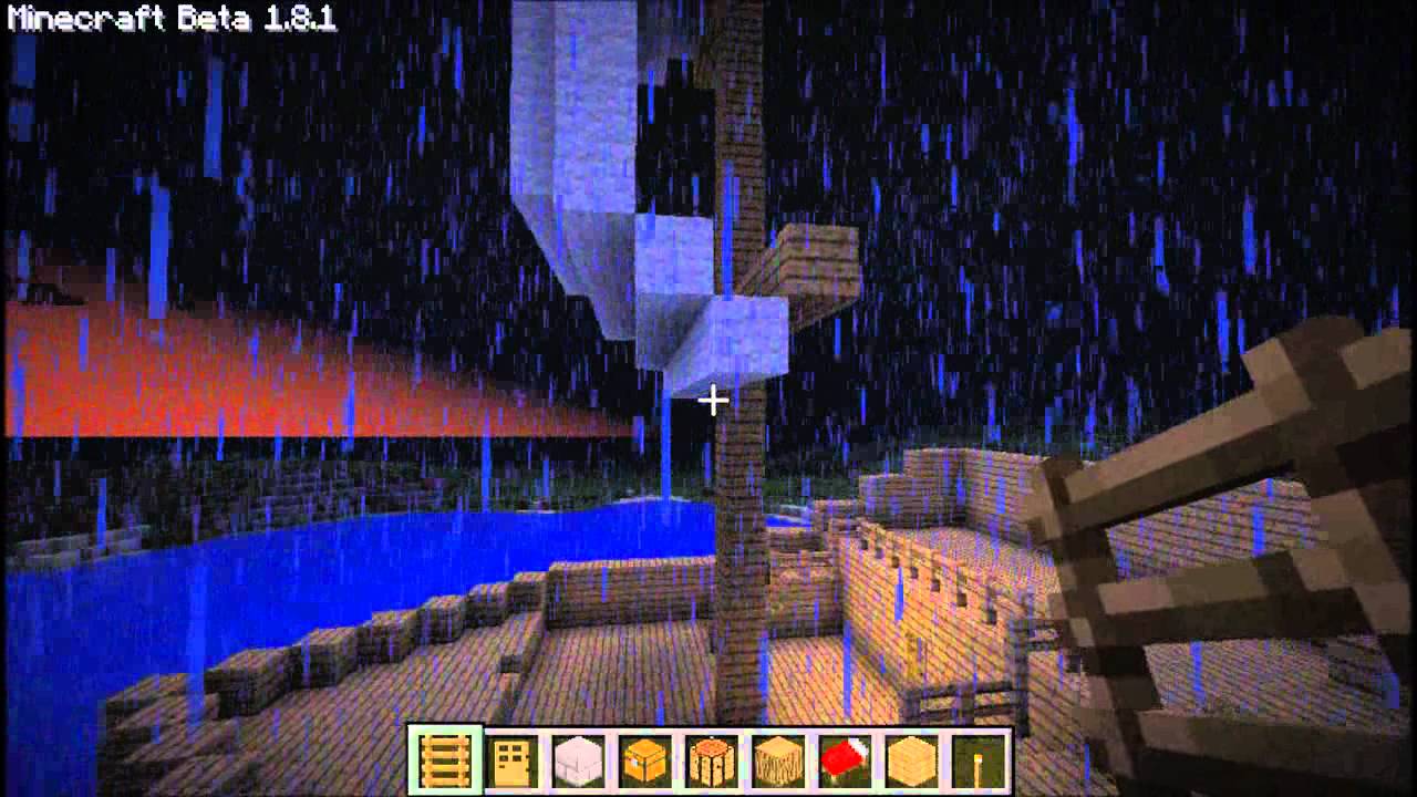 Minecraft - The Pier (my creation) - YouTube