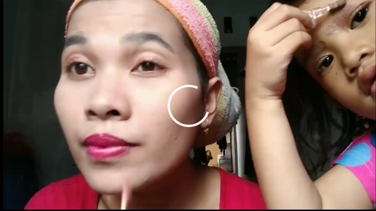 Makeup lucu bersama utuber kecil - YouTube