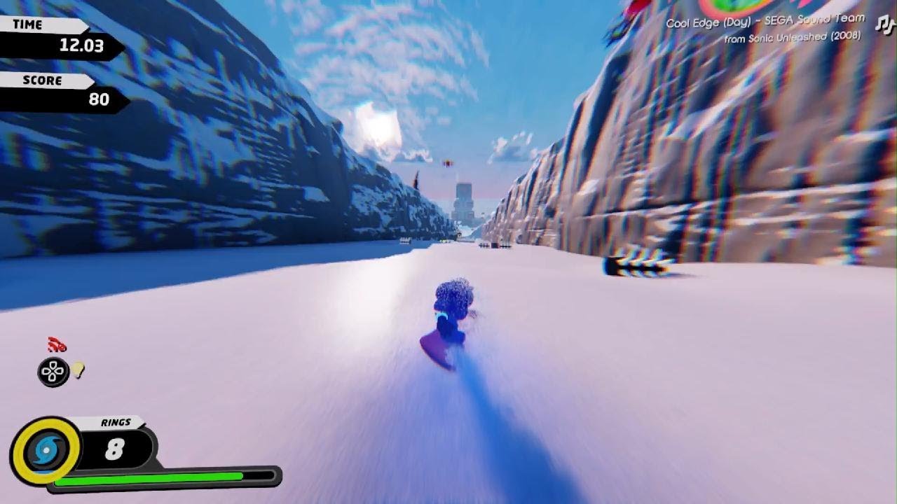 Blizzard Blast |1:43.73 | Sonic Adventure Dreams Edition - YouTube