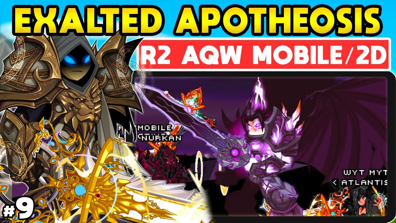 Lord of Order AND Exalted Apotheosis! Road to AQW Mobile F2P Series ...