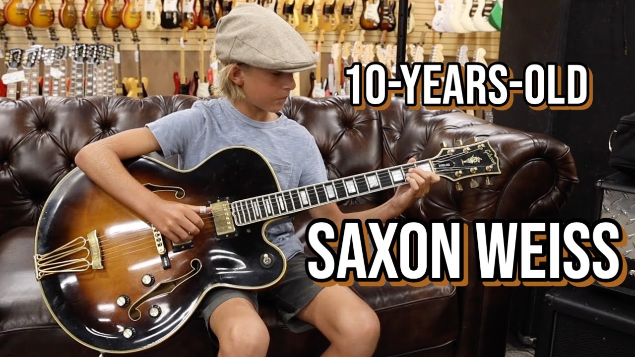 10-years-old Saxon Weiss - YouTube