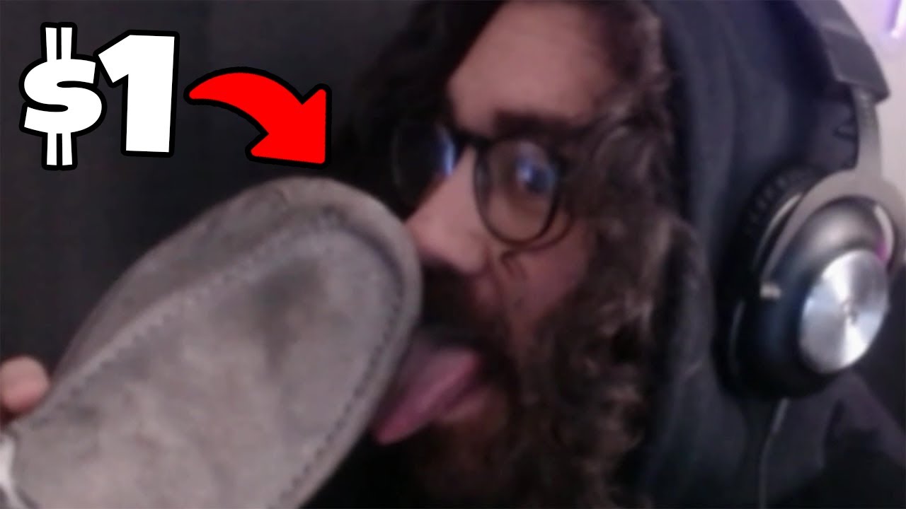 What’s the CRAZIEST thing a streamer will do for $1? - YouTube