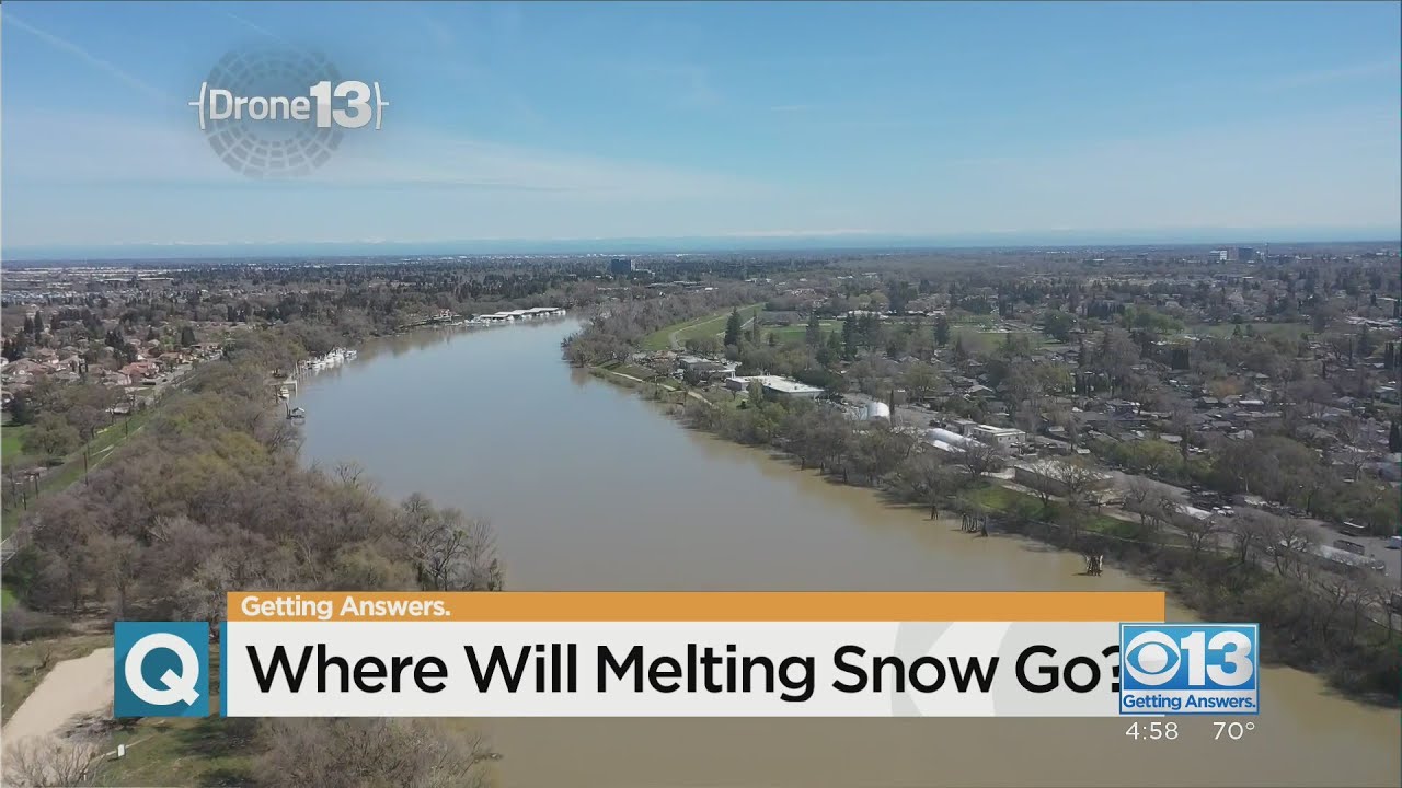 California spring runoff reality: Where will melting snow go? - YouTube