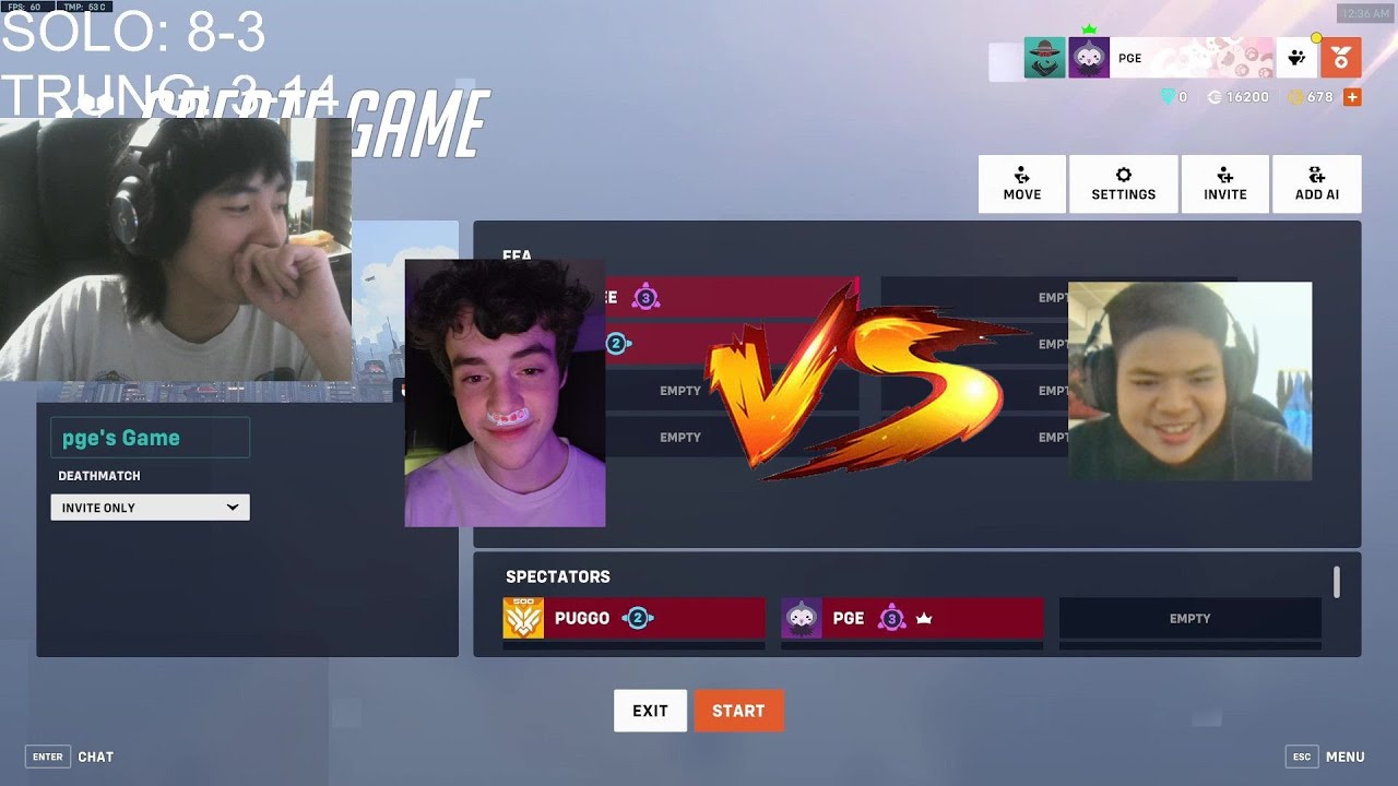 Pge spectates the Durpee vs. Trung showdown - YouTube