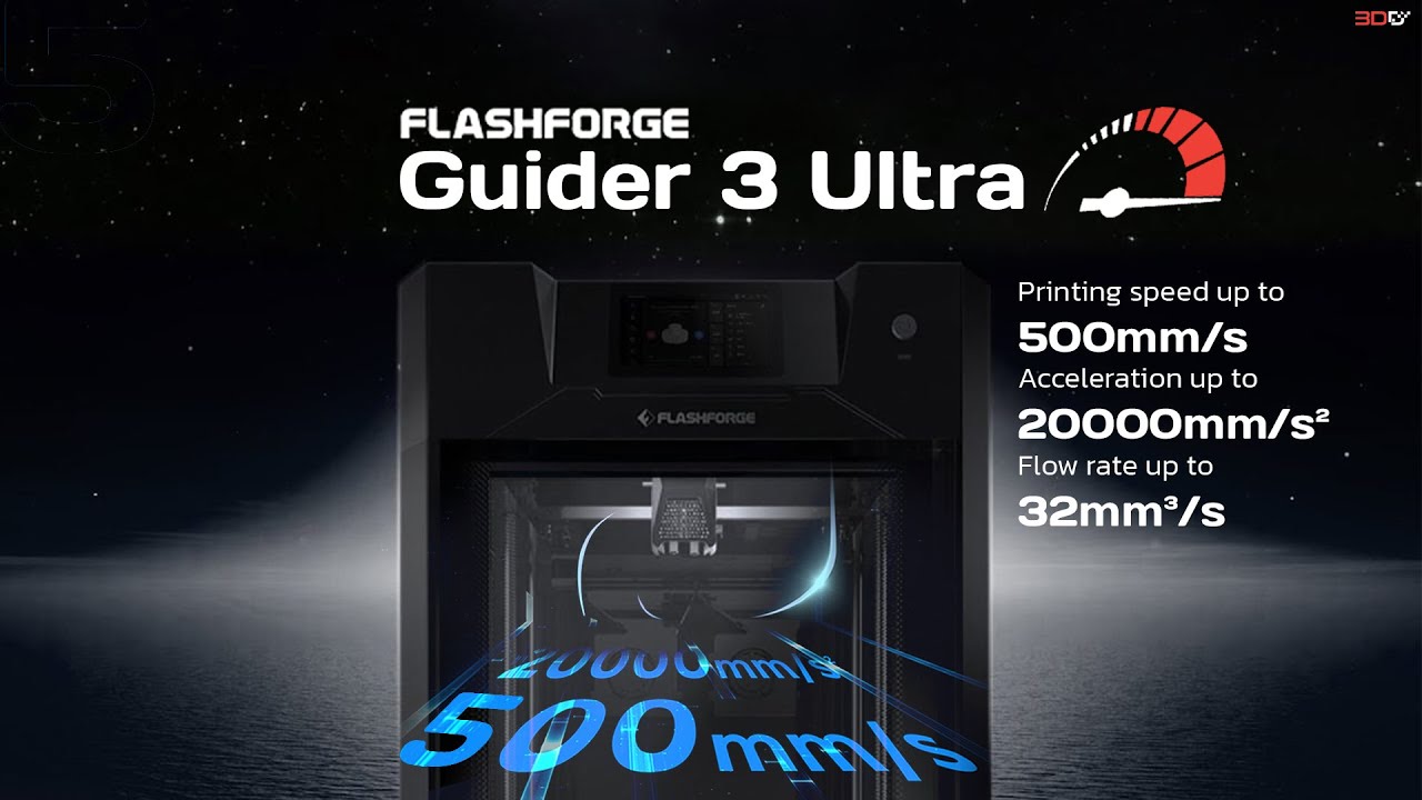 Flashforge Guider 3 Ultra HighSpeed 3D Printing ขนาดใหญ่ พิมพ์งานได้สูง ...