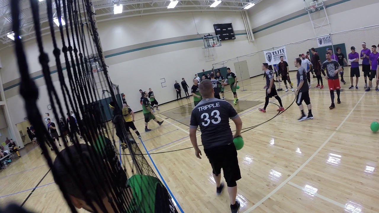 2018 Elite Dodgeball National Championships (Open 8.5 - Elim 2): Space ...