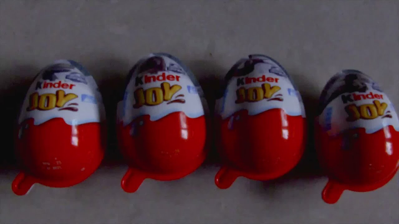 Kinder Joy Dinosaurs Opening..Tyrannosaurus,Triceratops,Sinoceratops ...