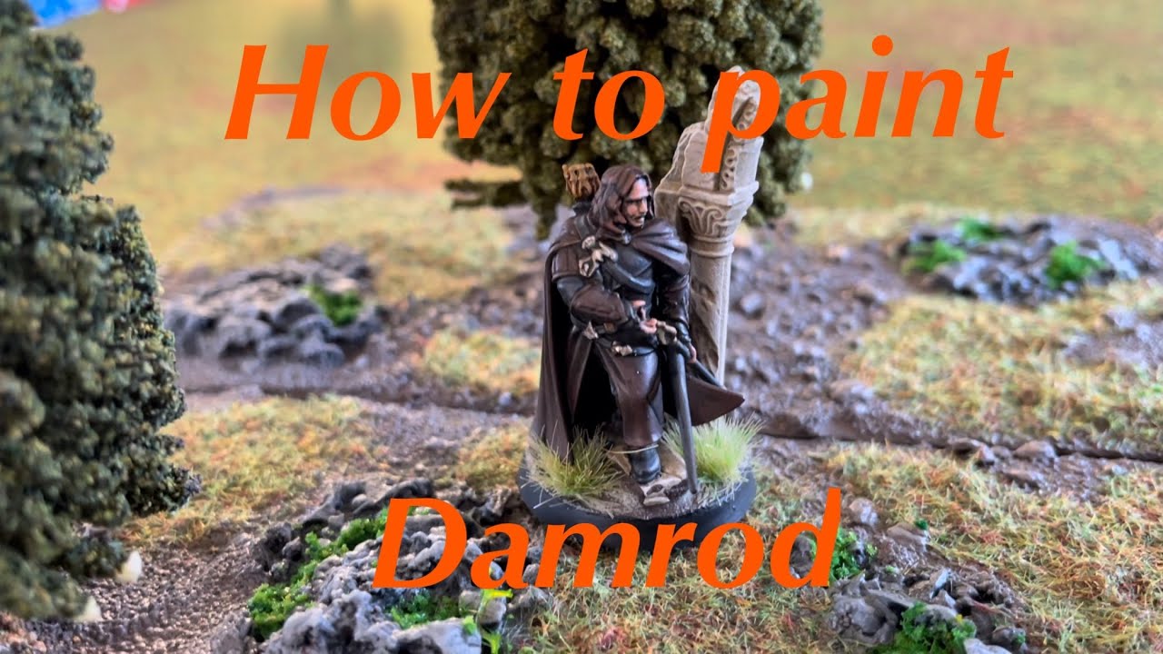 How to paint Damrod. (Painting tutorial) - YouTube