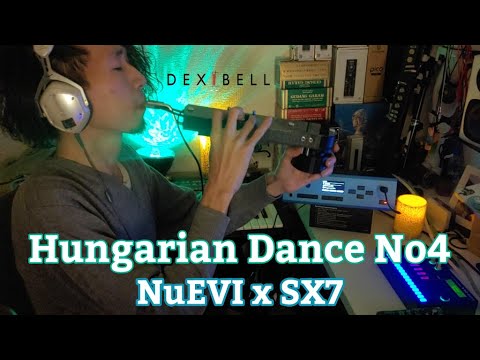 Berglund Instruments - NuEVI with DEXIBELL VIVO SX7 sound demo③〜 Hungarian Dance No.4〜