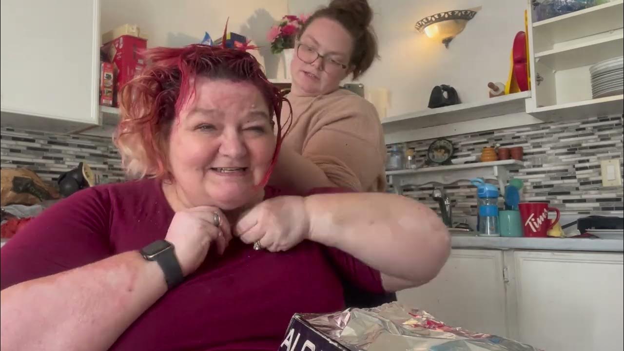 Box Dye Blonde Hair Red Youtube