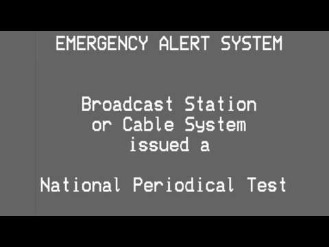 EAS TONES! 🇺🇸 NATIONAL PERIODIC TEST (NPT) – Full System Alert ...