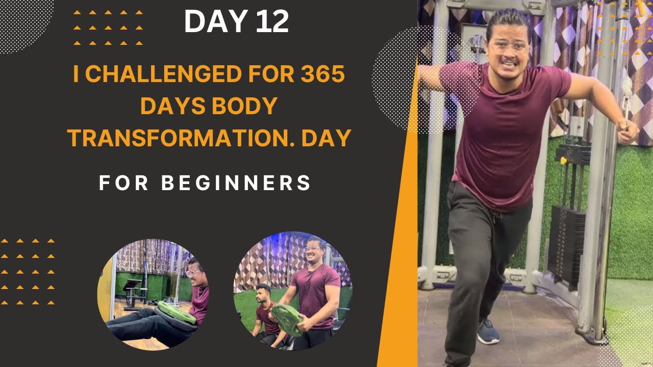 I took challenge of 365 days body transformation Push exercises | Chest ...