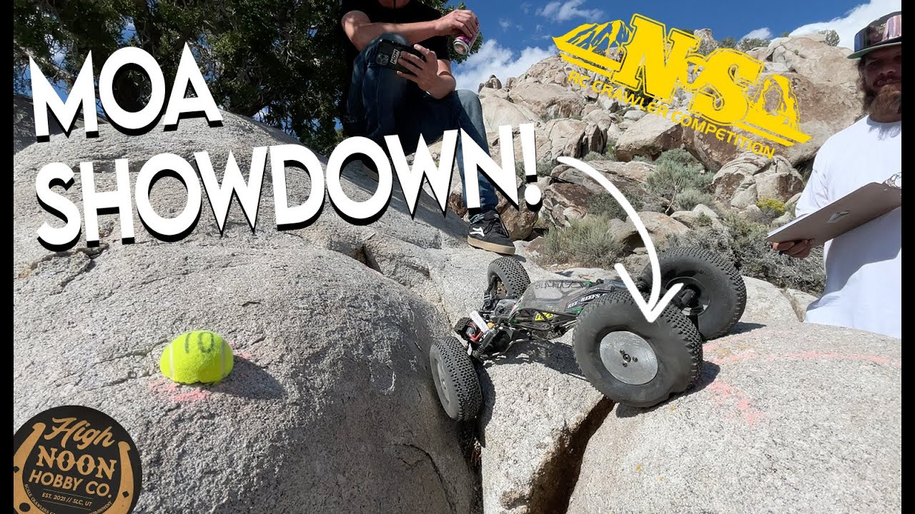 NEW MOA Driver VS TOUGH MOA Course @ North VS South Utah RC Crawling ...