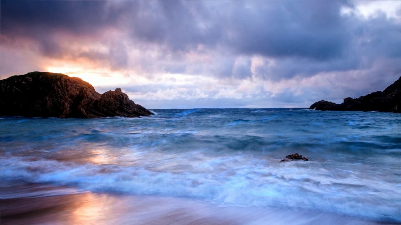 Blue Rocky Sea Coast - YouTube