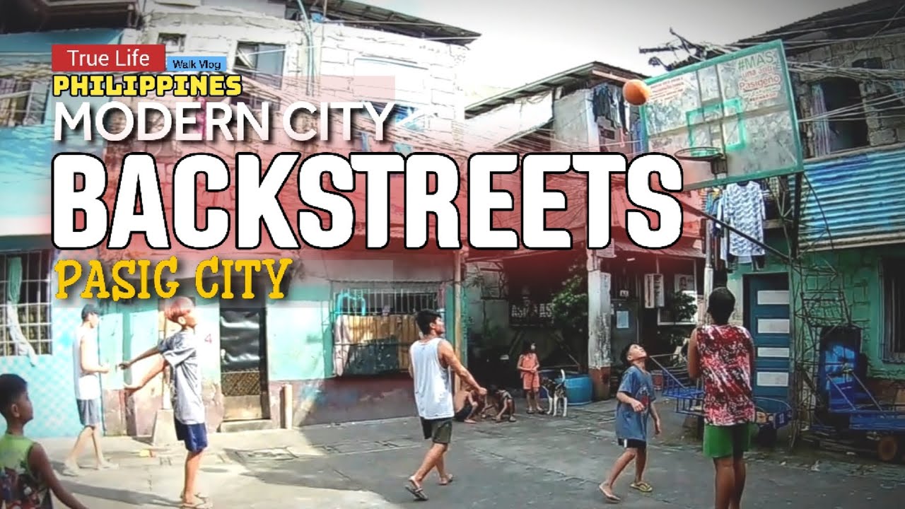 MODERN CITY BACKSTREETS Walk Vlog ¦ Pasig city ¦ Real Life Philippines - YouTube