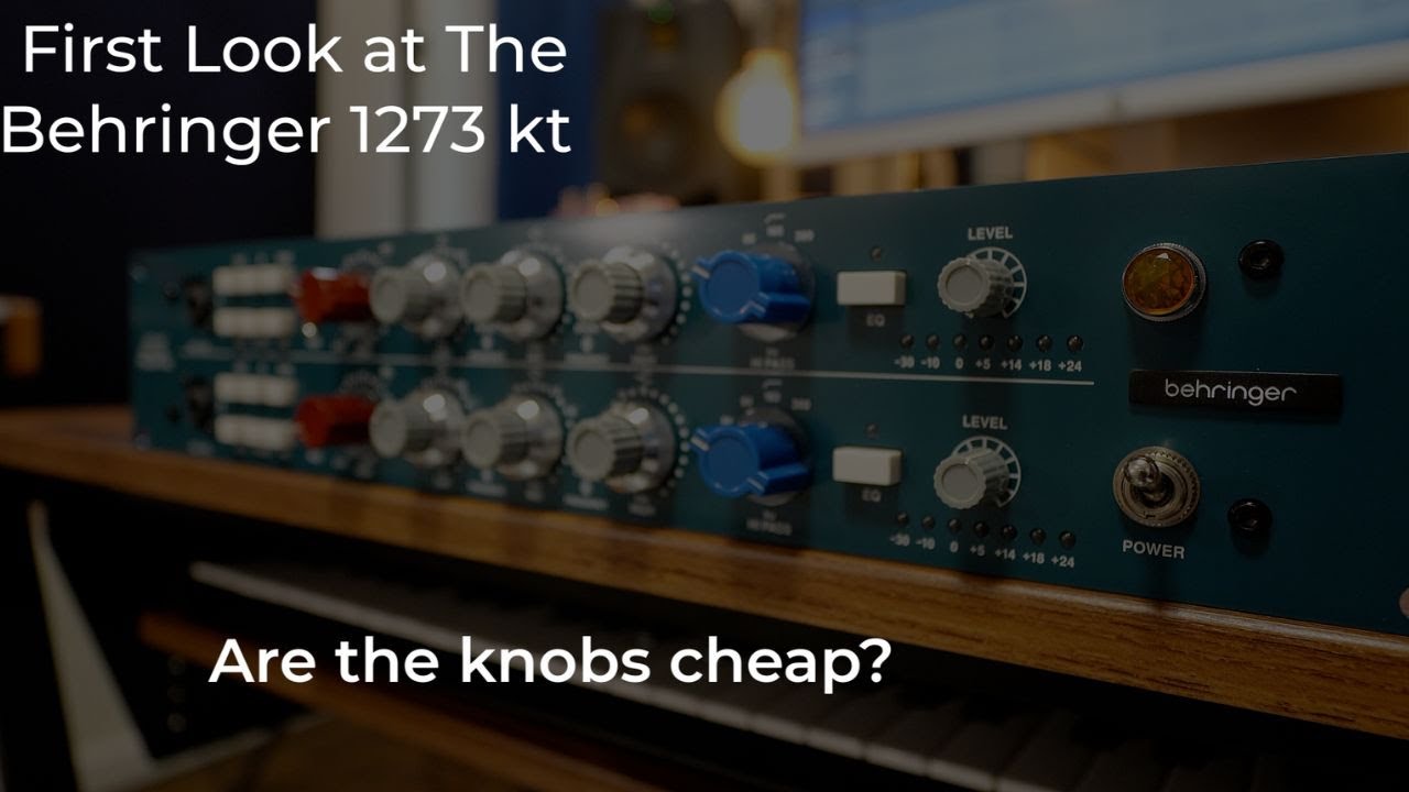 First Look at The Behringer 1273 Kt - YouTube
