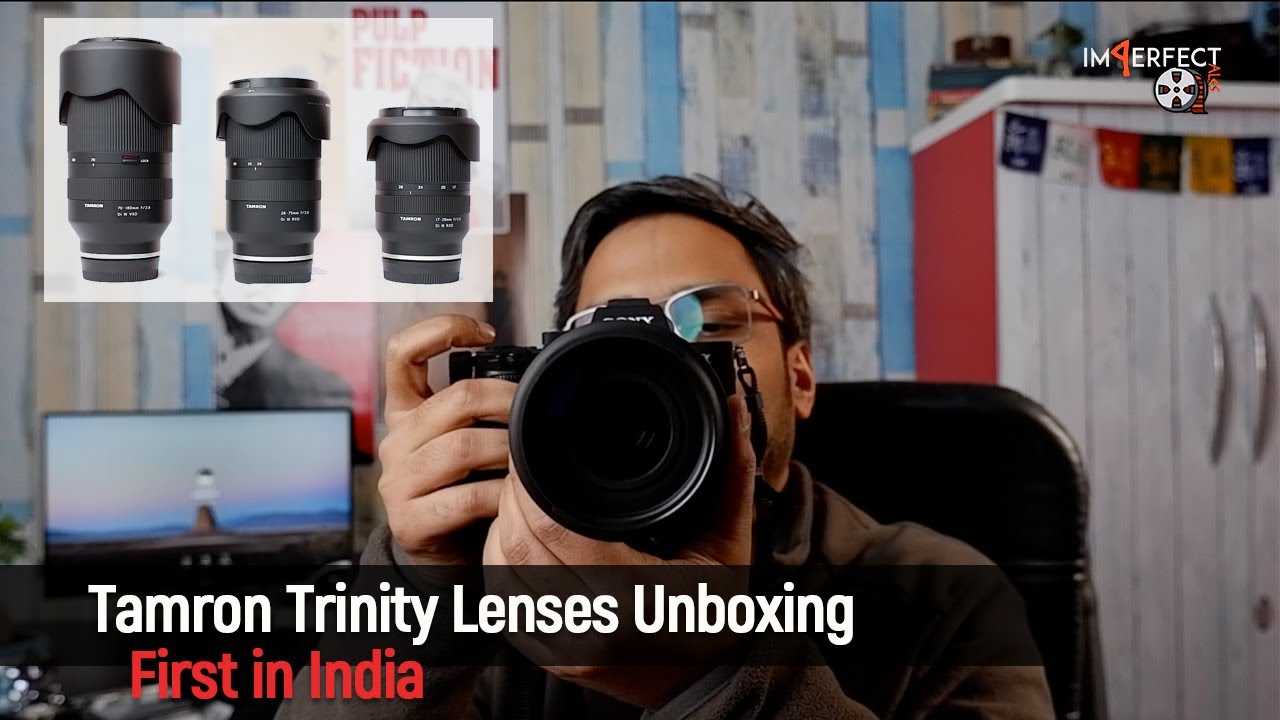Tamron Trinity Lenses for Sony Full Frame E-mount Unboxing & Overview ...