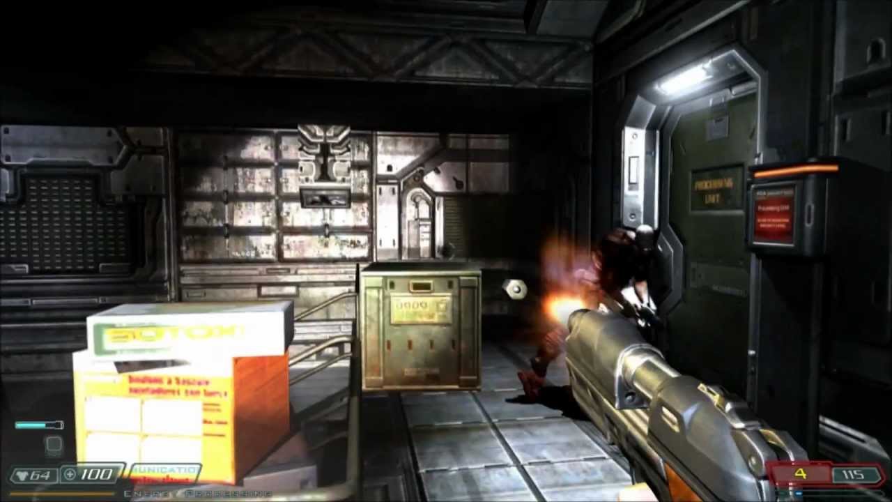 Remake, Doom 3 BFG Edition, HD gameplay first chapter, PC gameplay ...