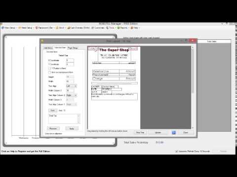 ROBOTILL | How to customize your till slip - YouTube