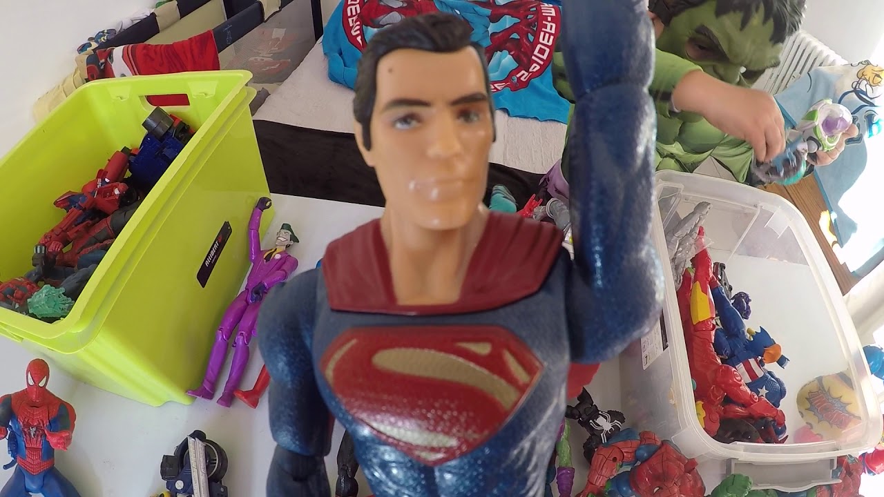 SPIDER-MAN BIGGEST FIGURES AVENGERS MARVEL EPICBATTLE CKN TOYS - YouTube