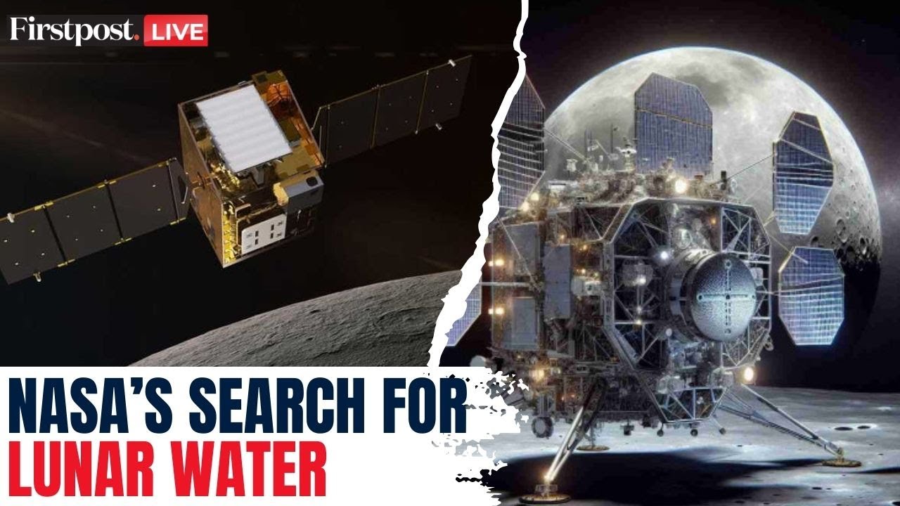 NASA Lunar Mission LIVE: NASA Launches Satellite to Detect Water on the ...
