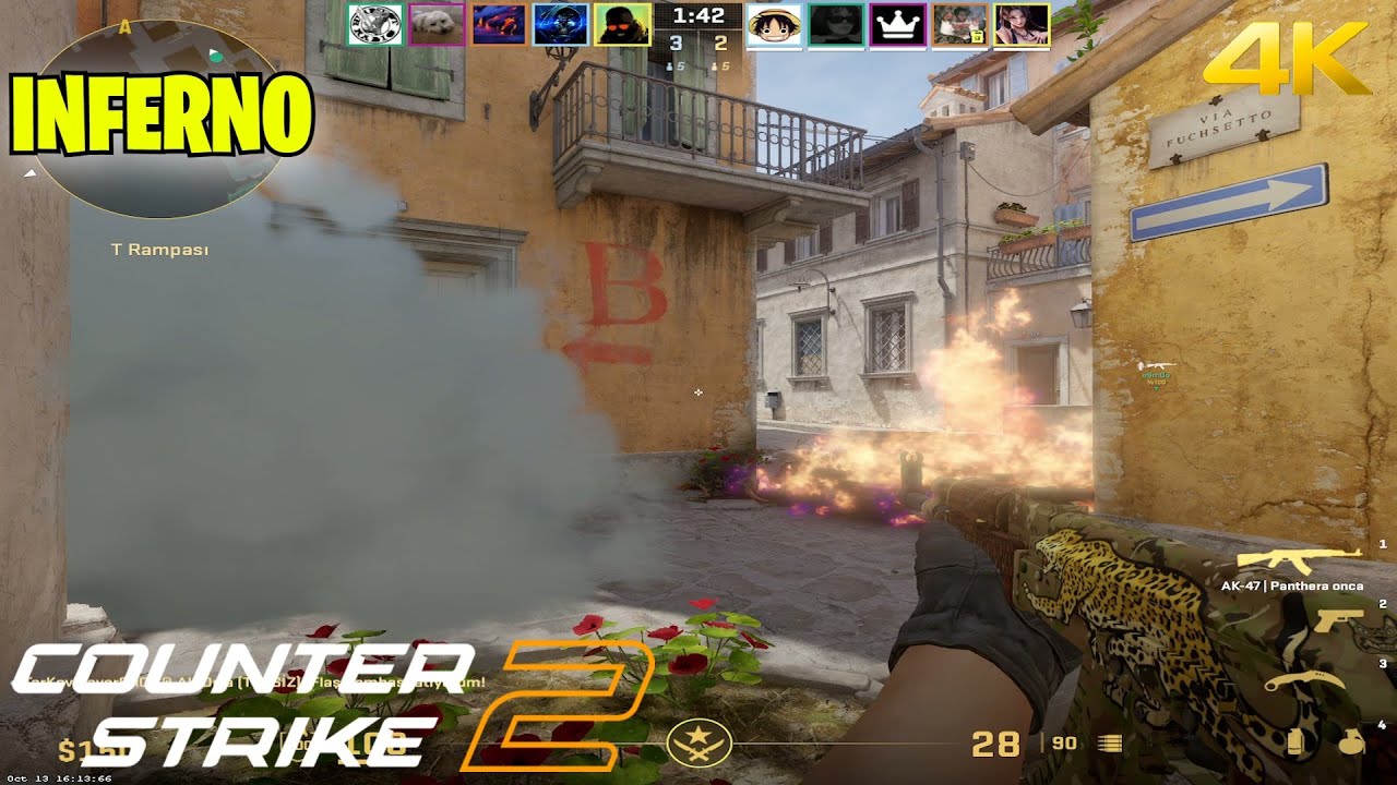 Counter Strike 2 Premier Gameplay 4K (No Commentary) - YouTube
