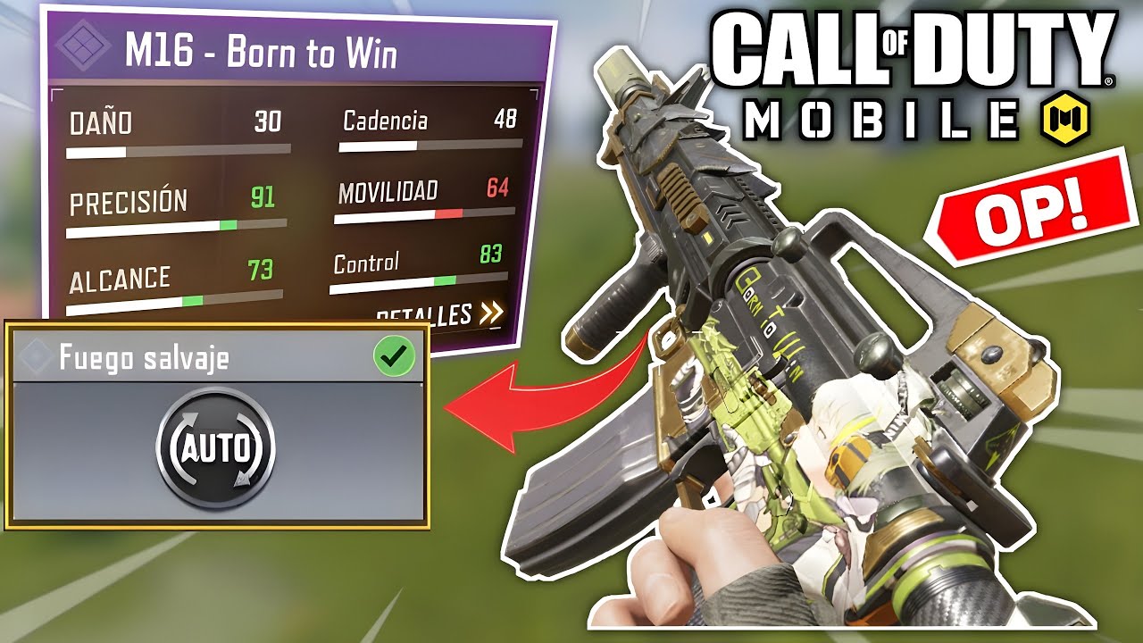 UFF ESTA CLASE DE LA M16 ESTA ROTISIMA 🔥😱 [la mejor clase para la m16 ...