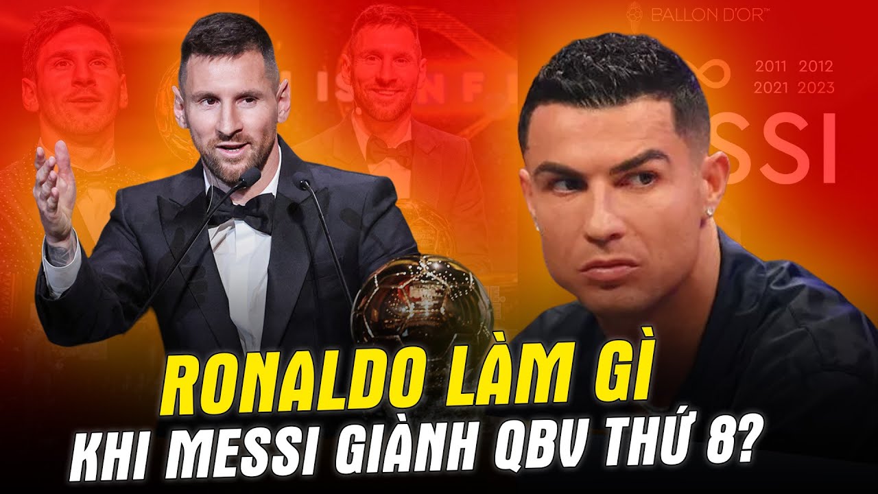 CRISTIANO RONALDO CÓ HÀNH ĐỘNG CỰC KỲ ĐÁNG NỂ TRONG NGÀY MESSI GIÀNH ...
