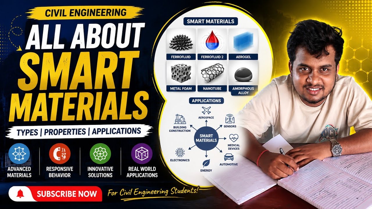 All about Smart materials|| Smart Materials|| #smartmaterials # ...