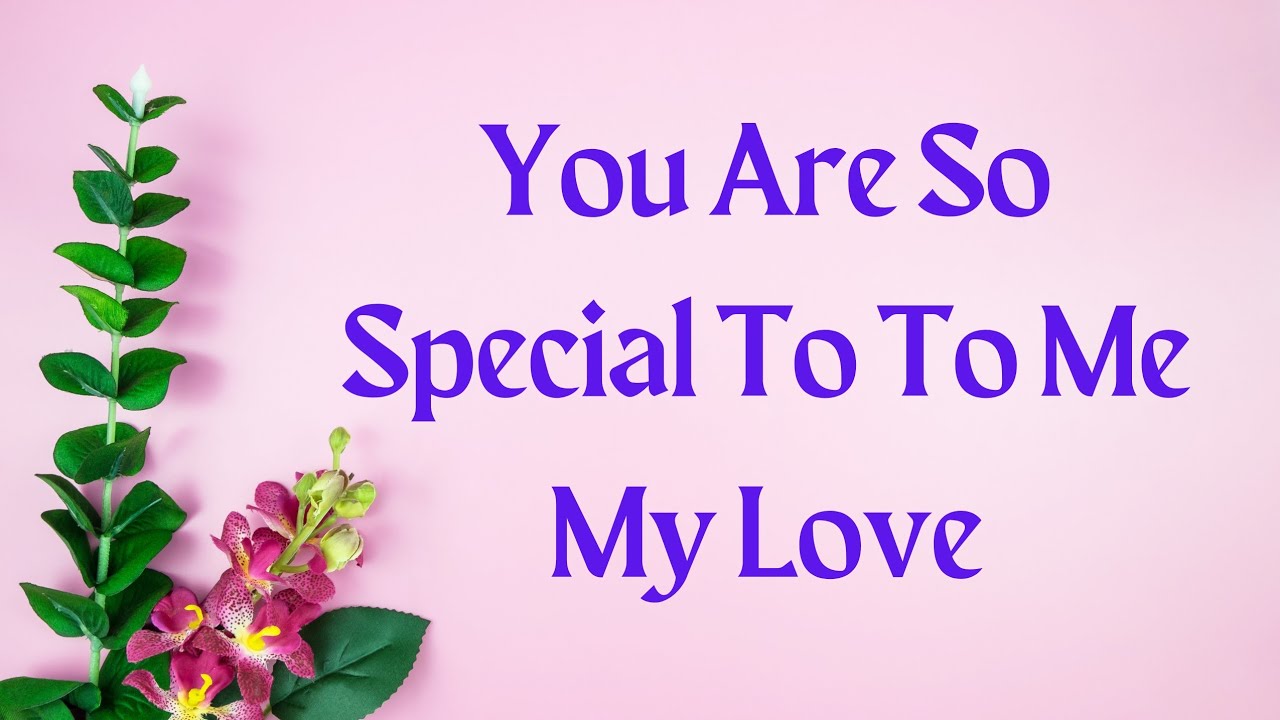 A Thousand Kisses For You My Special Love 💙 ️ I Love You Sweetheart ...
