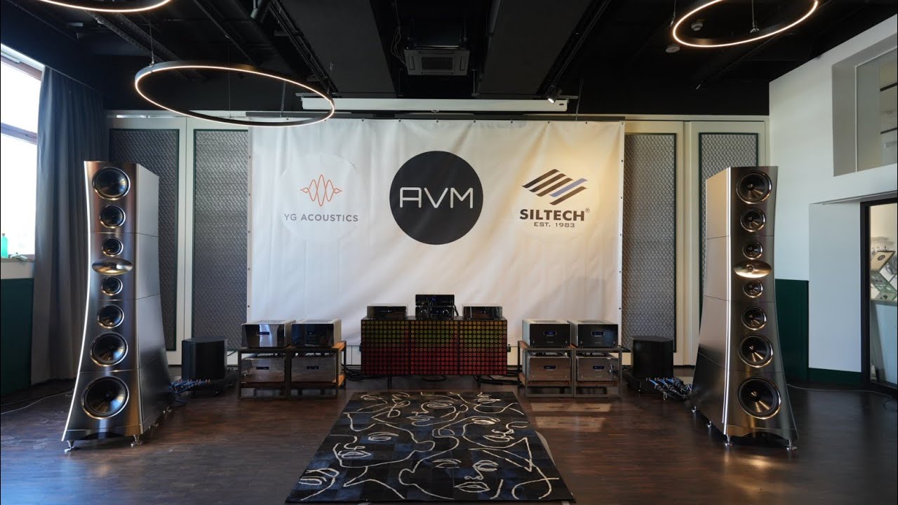 HIGH END Munich 2025 / YG Acoustics New FlagShip Gemini World Premiere / AVM , Siltech - YouTube