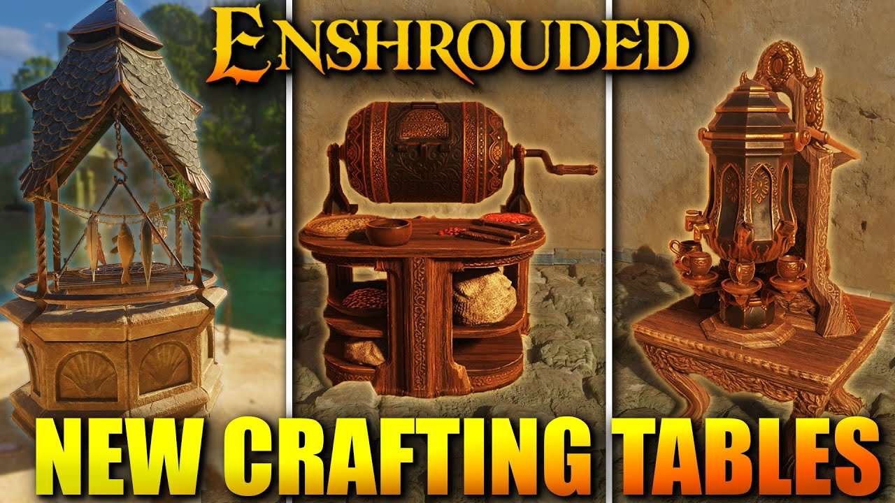 All New Crafting Tools Explained for Beginners! Enshrouded - YouTube