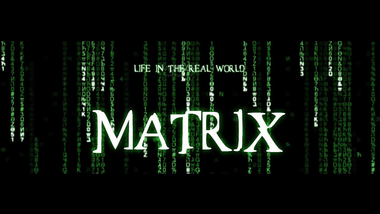 "The Matrix - Life In The Real World" Sermon Series - YouTube