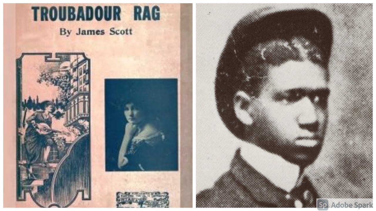 Troubadour Rag by James Scott (1919, Ragtime Piano) - YouTube