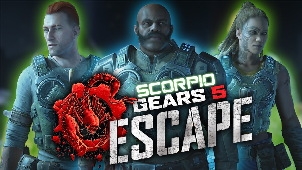 *LA CONTINUACION DE LOS HIVEBUSTERS* ESCAPE DEL TEAM SCORPIO | Gears 5 ...
