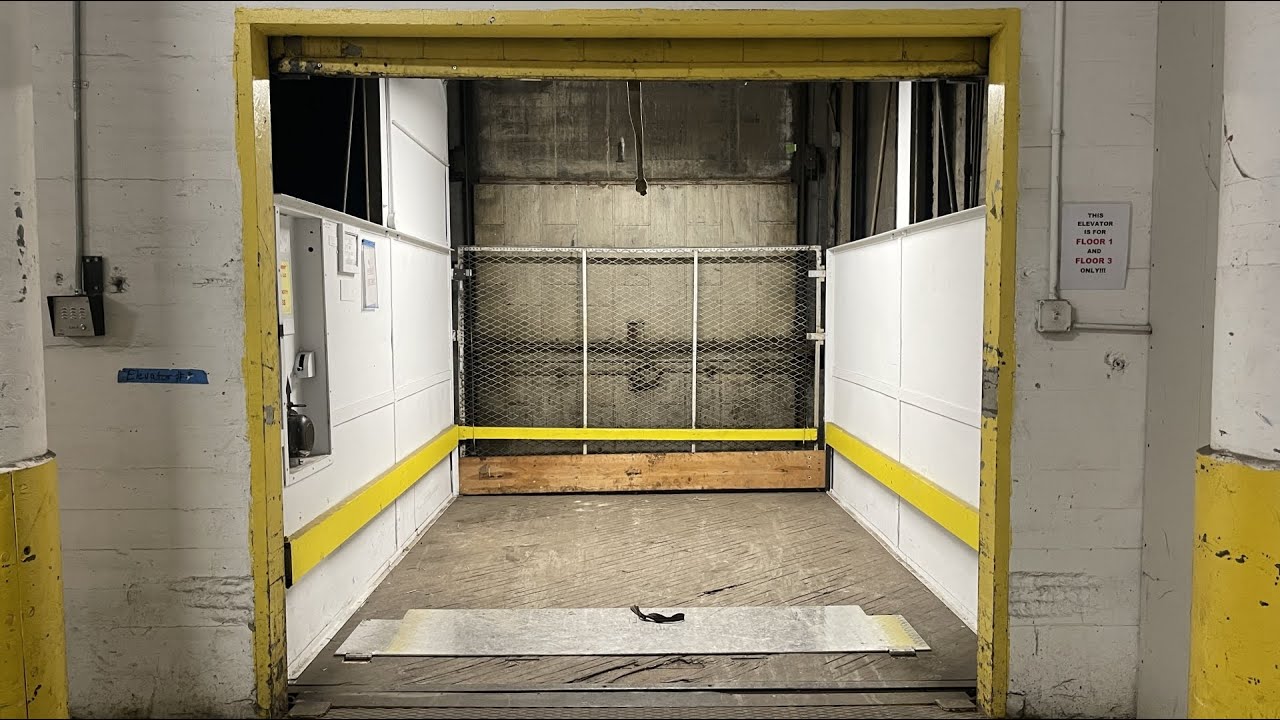 RARE Manual Otis Micro-Drive Freight Elevator (Car 3) | PGHNNA WRH4 ...